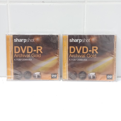 2 x DVD-R Archival Gold 4.7gb Discs | eBay