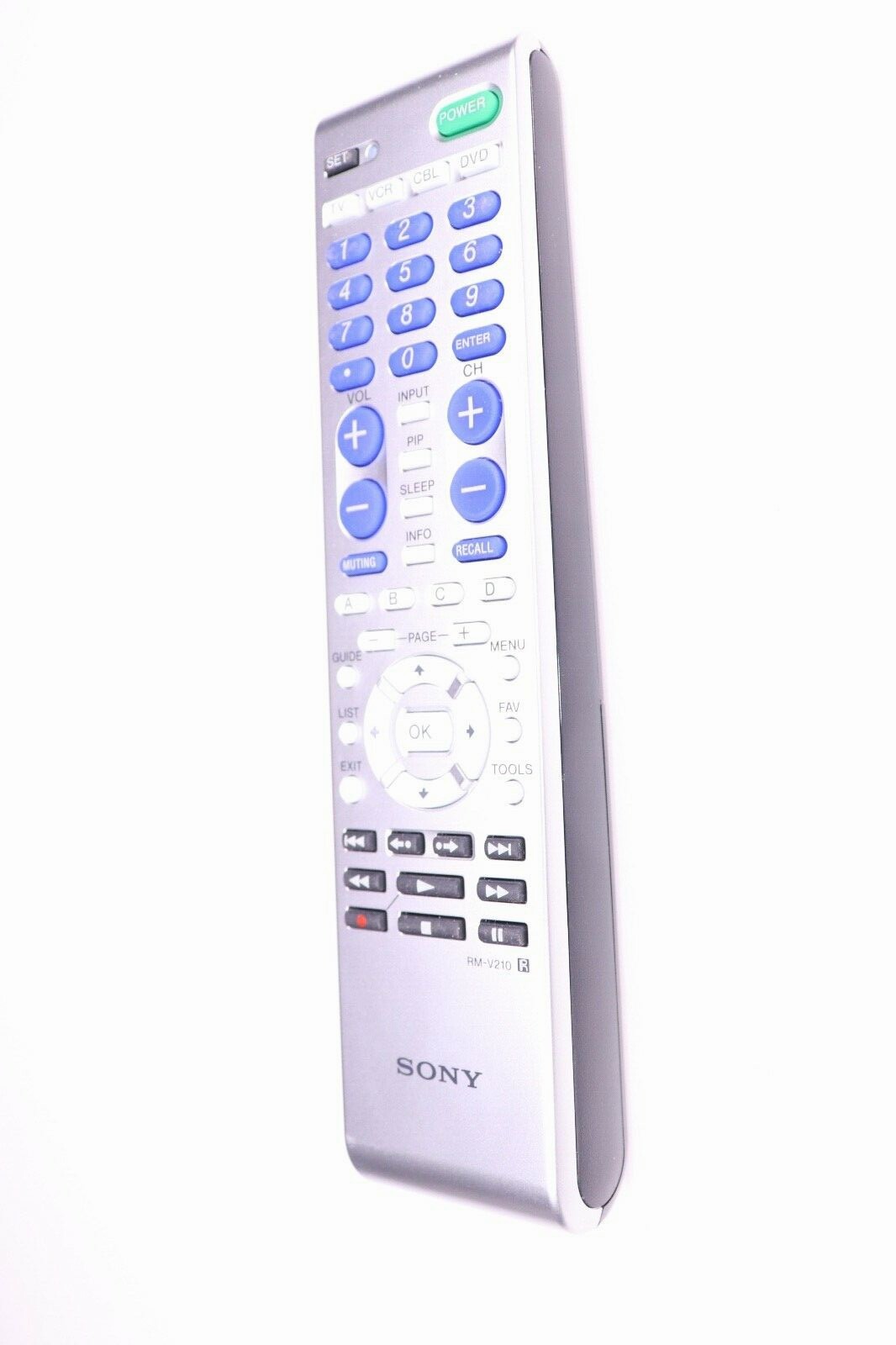 Original Sony RM-V210 Universal 4 Device Learning Remote Control RMV210 ...