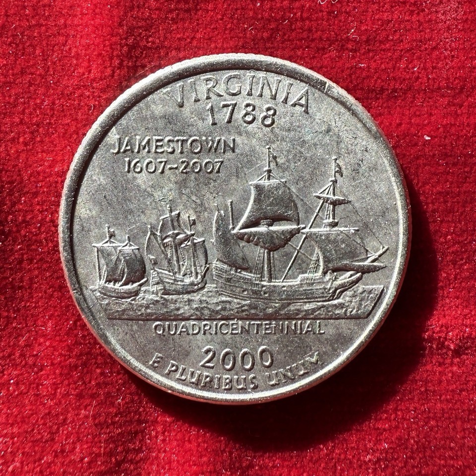 2000 P Virginia State Quarter - Beautiful Coin | eBay