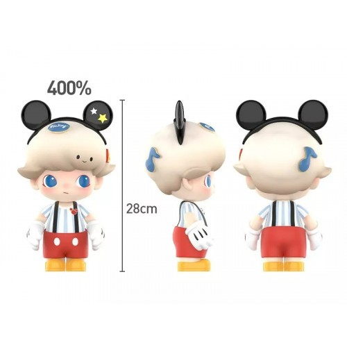 Popmart MEGA JUST DIMOO 400% Mickey Mouse collaboration action figure ...