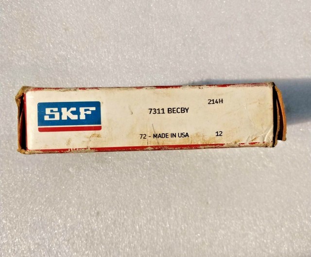 SKF 7311 BECBY Angular Contact Ball Bearing 7311BECBY for sale online ...