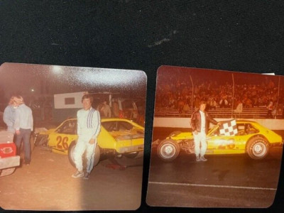 VINTAGE NASCAR MODIFIED RACING PHOTO; 1978 GEORGE KENT - NEW SMYRNA ...