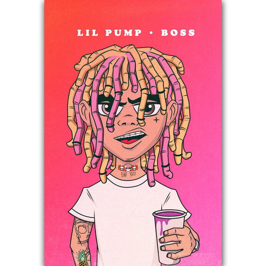Lil Pump Cartoon Drawing