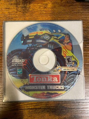 Vintage PC Games For Kids. 1998 Hard Truck II And 2001 Tonka Monster ...