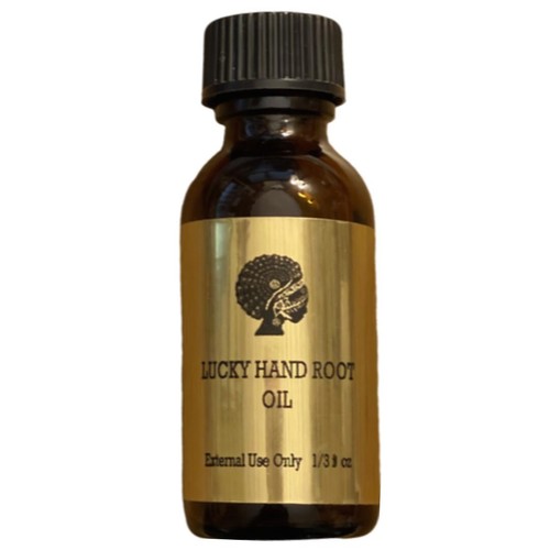 Unscented Lucky Hand Root Oil with 1 Root Intended for Spiritual ...