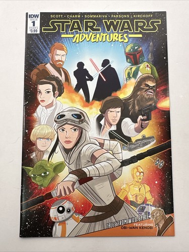 Star Wars Adventures #1 (Cvr A Charm) Idw Publishing Comic Book ...