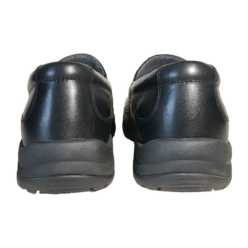$110 Dansko WAYNE 8703020200 Mens 46 US 12.5 / 13 Black Leather Slip On ...