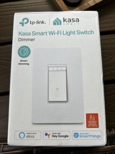 TP-LINK Kasa Smart Wi-Fi Light Switch Dimmer HS220 | eBay