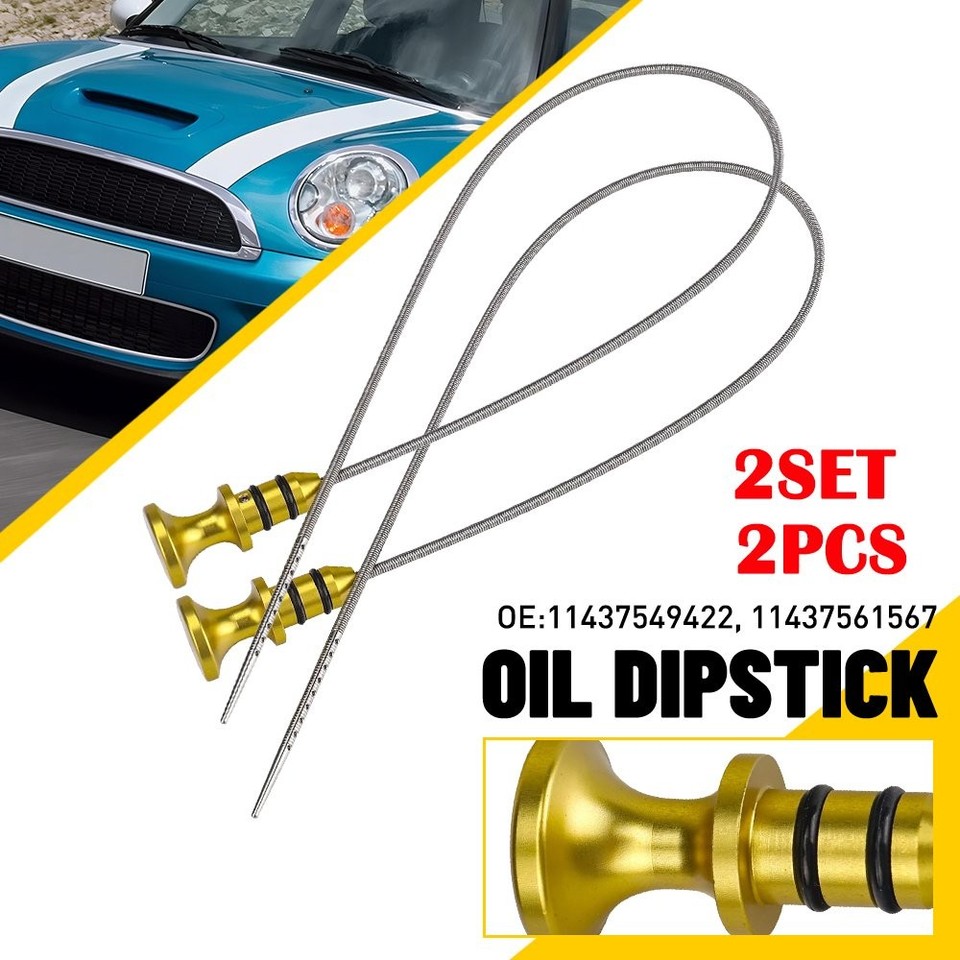 2X Engine Oil Dipstick Tool For MINI Cooper S R55 R56 R57 R58 R59 1.6L ...