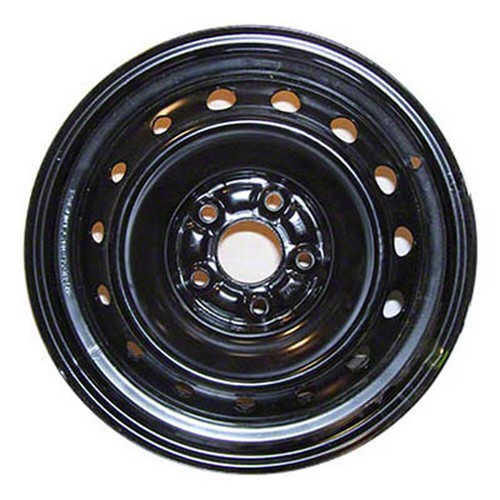 63900 Reconditioned OEM 16x6.5 Black Steel Wheel fits 2006-2011 Honda ...