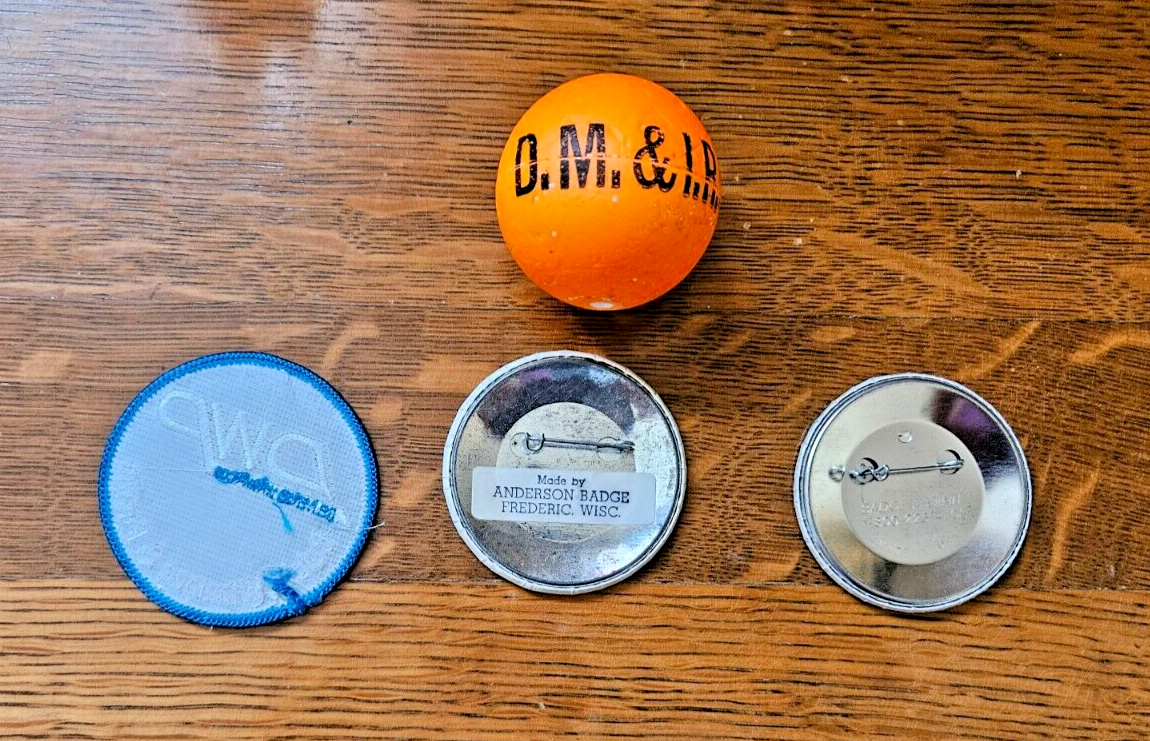 Vintage Unused Railroad Patch DWP Duluth Winnipeg Pacific, Soo Line, NB ...