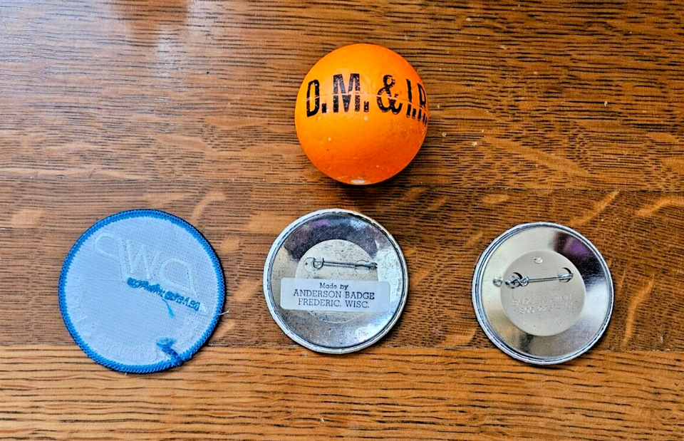 Vintage Unused Railroad Patch DWP Duluth Winnipeg Pacific, Soo Line, NB ...