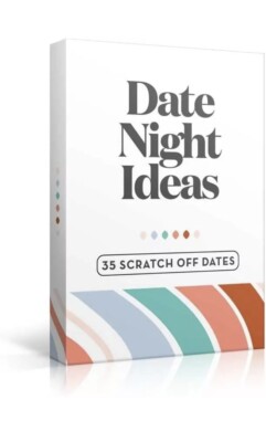 Date Night Ideas - 35 Scratch Off Dates Couples Card Game Romantic ...