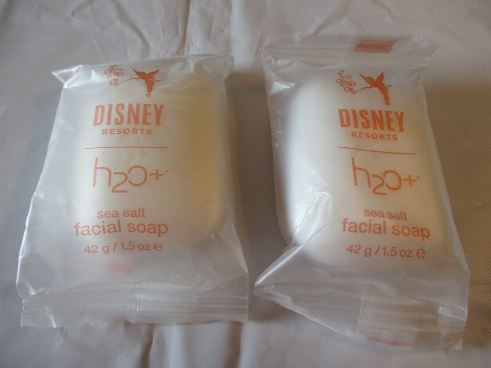 4 Disney H20 Soaps 1 Green Bath 2 Orange Facial 1 Mickey Mouse Black ...