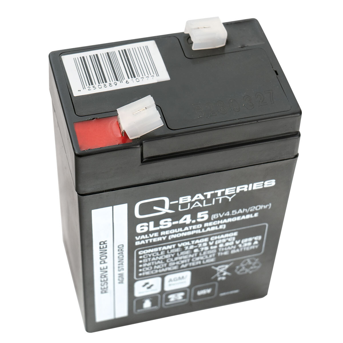 Q-Batteries 6LS-4.5 6V 4,5Ah Blei-Vlies Akku / AGM VRLA | eBay