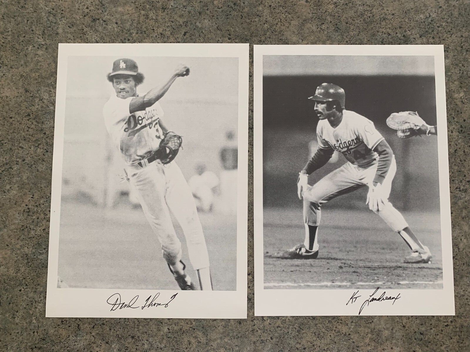 Los Angeles Dodgers 1981 WORLD SERIES CHAMPS Team Issue 5X7 PhotoS #1 ...