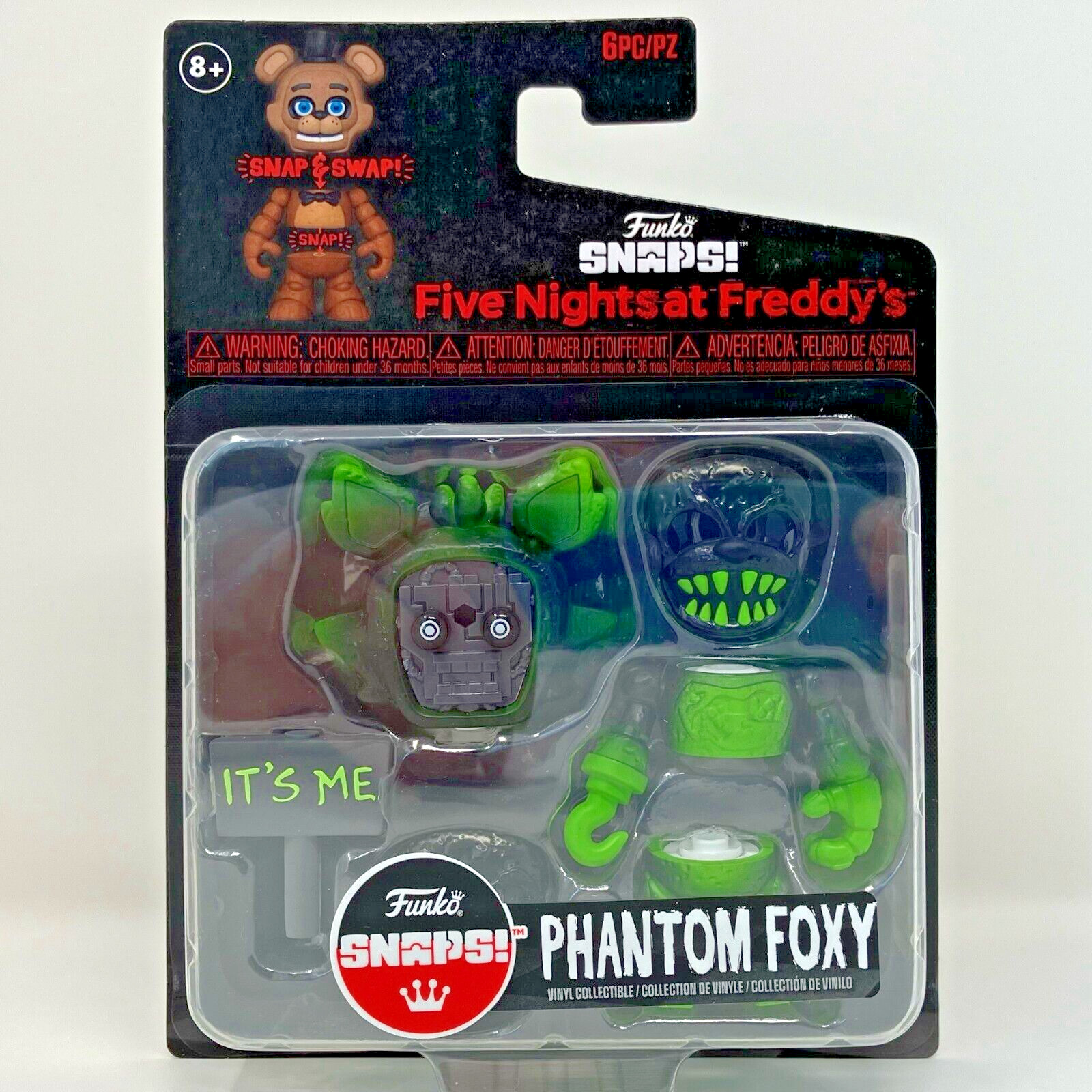 Funko Snaps FNAF Five Nights at Freddys Phantom Foxy Exclusive Figure Rare