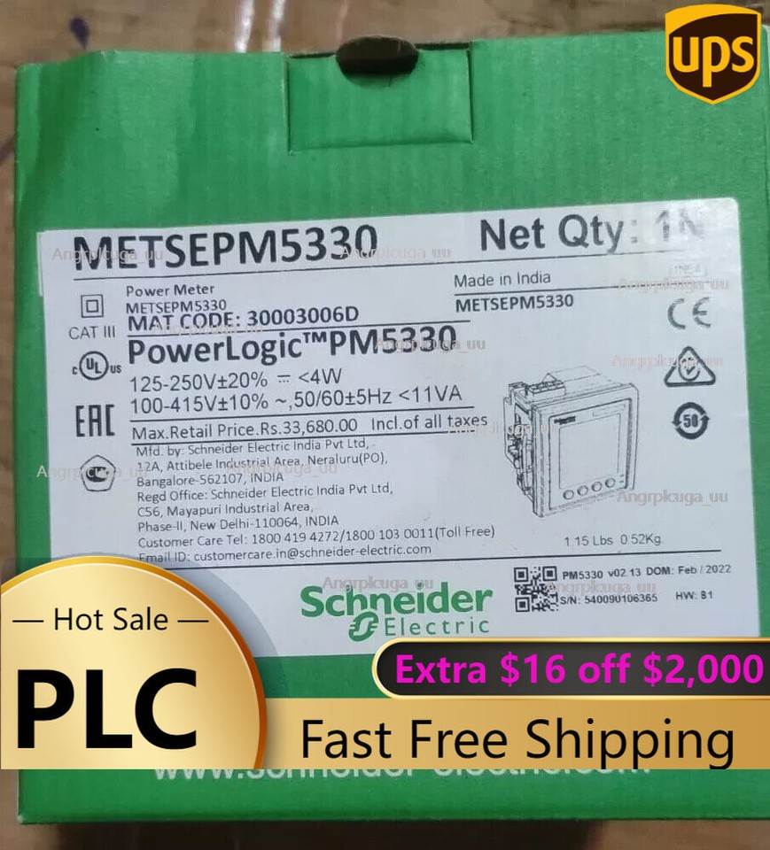 Schneider Electric METSEPM5330 PM5330 Meter Brand New | eBay