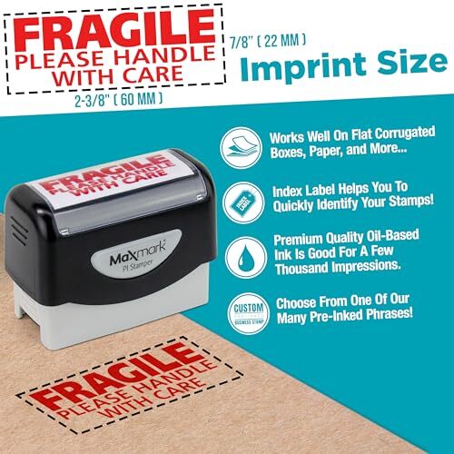 Denied Pre-Inked Stamp - Red Ink () Large DENIED | eBay