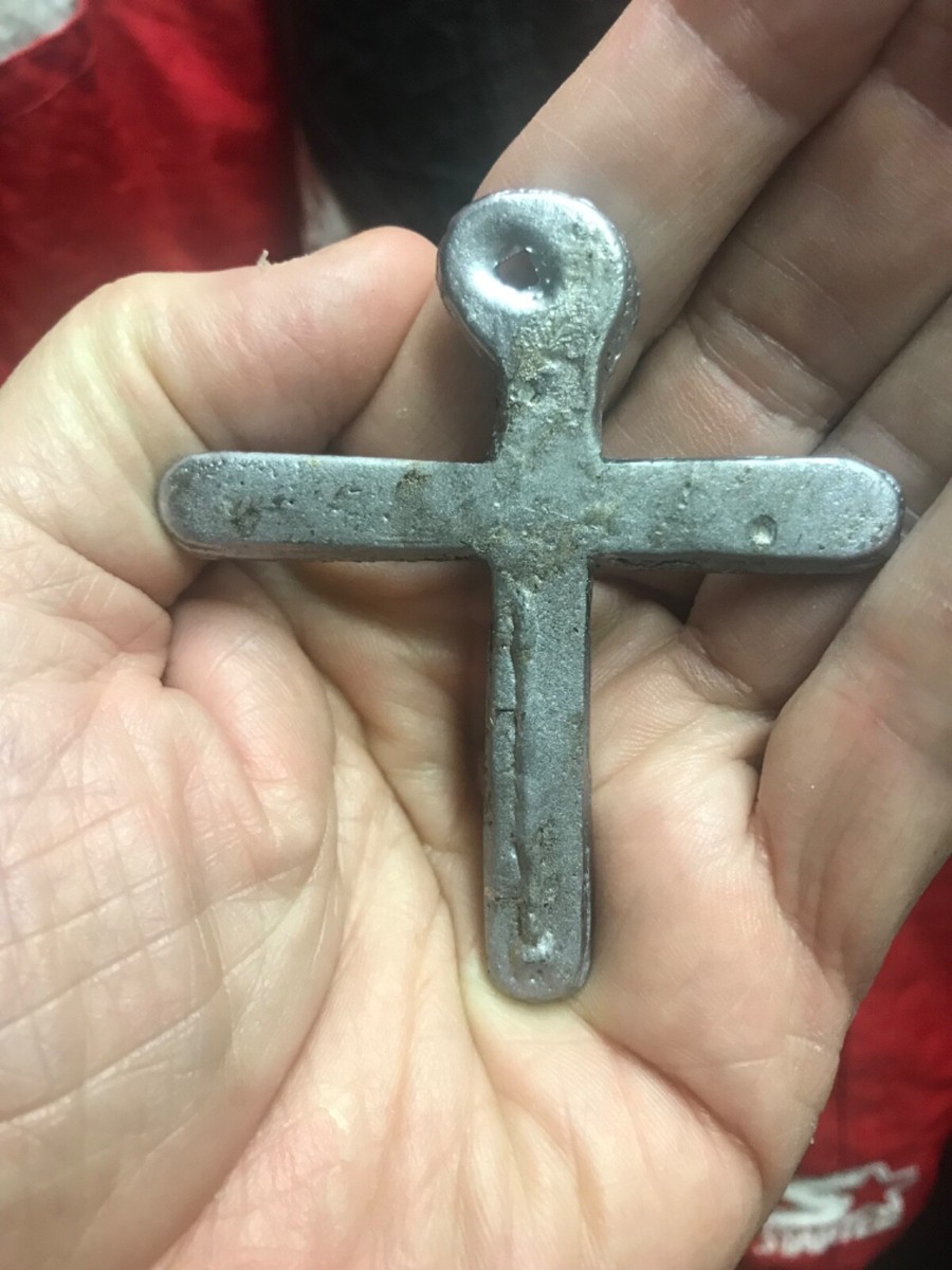 Oak Island Lead Cross Oak Island Medieval Cross | EBay