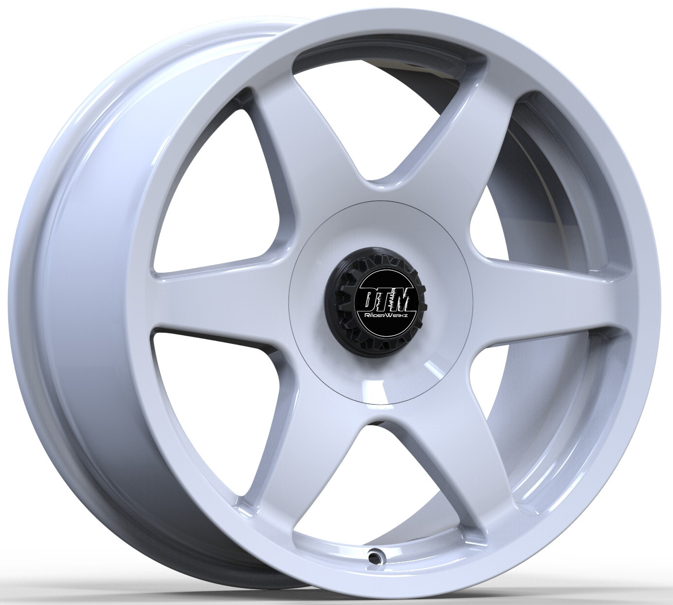 DTM-RW03 White Wheels Rims 17x8.5 5x100 Subaru Scion Rally Design | eBay