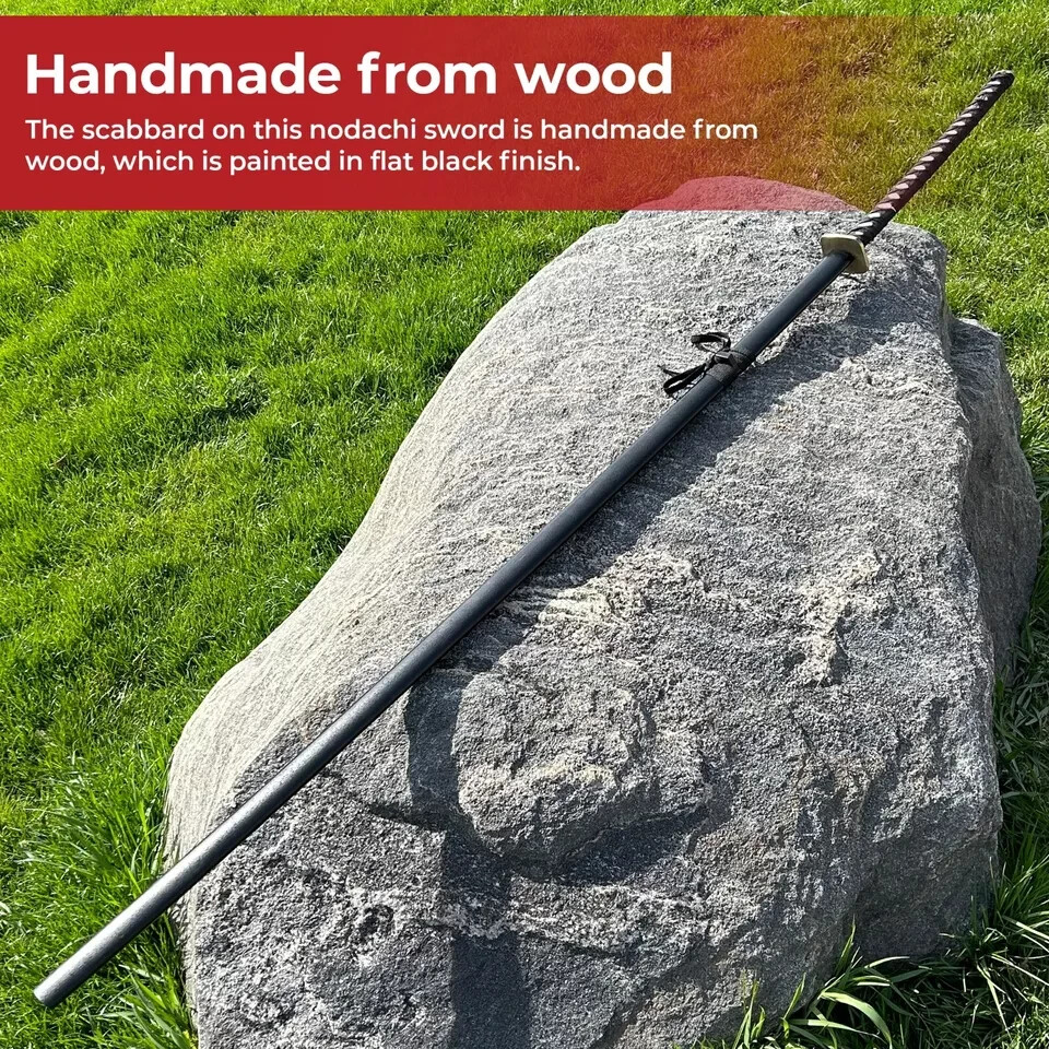 Japanese Nodachi Metal Giant Full Tang Sword - Traditional Overall 78 ...