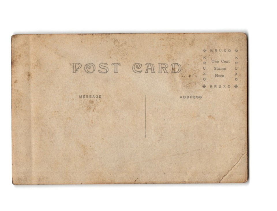 Antique Kruxo Postcard - Vintage Family Portrait, Oval Photo, Early ...