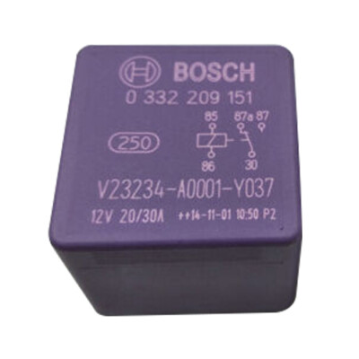 5PCS BOSCH 0332209151 V23234-A0001-Y037 12V 20A/30A Automotive Relay 5 ...