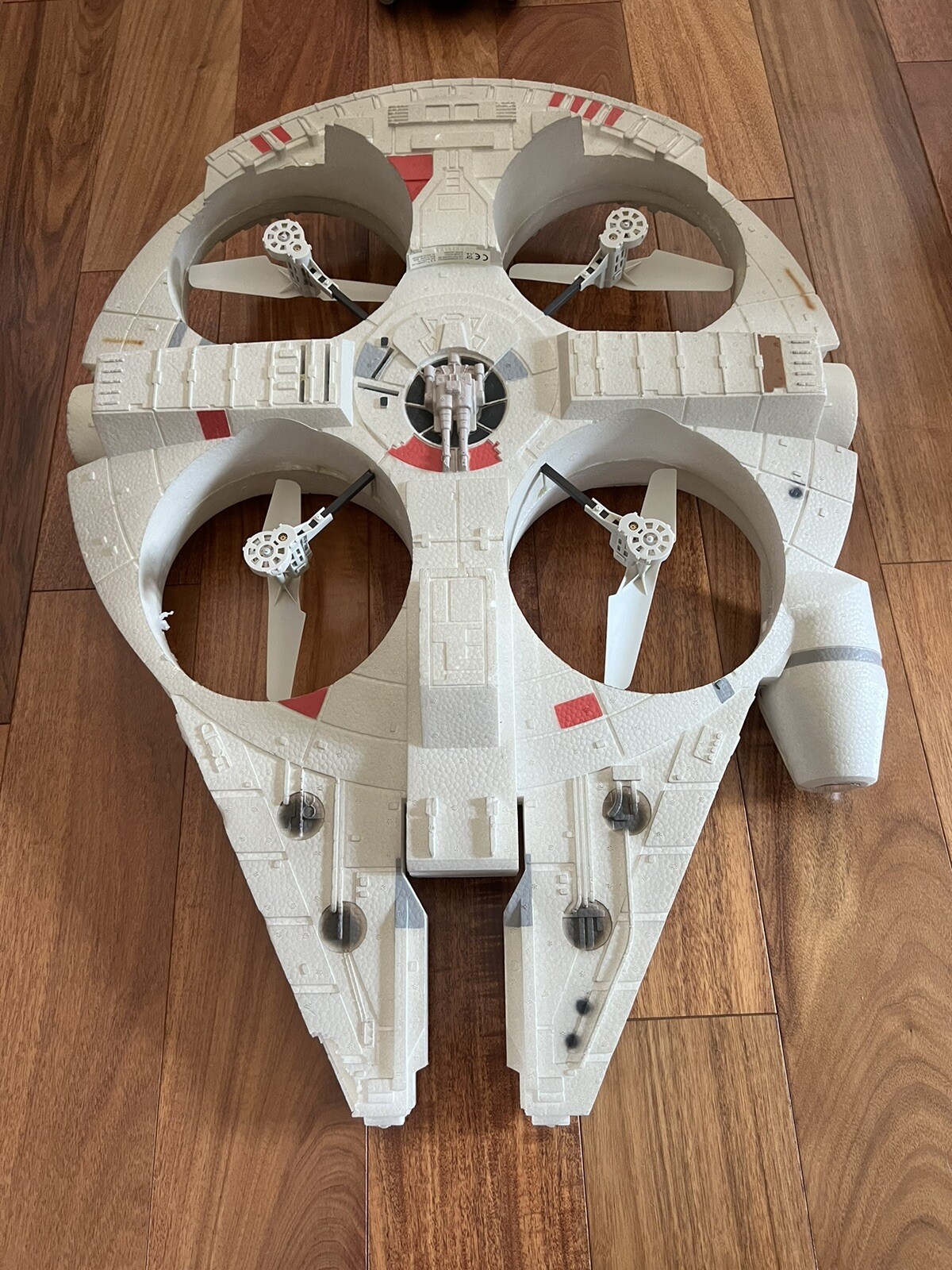 Air Hogs Star Wars Remote Control XL Millennium Falcon Quad Quadcopter ...