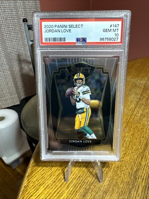 2020 Jordan Love Panini Select #147 PSA 10 Packers Rookie🔥🔥📈📈💎💎🧀🧀🧀🧀 | eBay