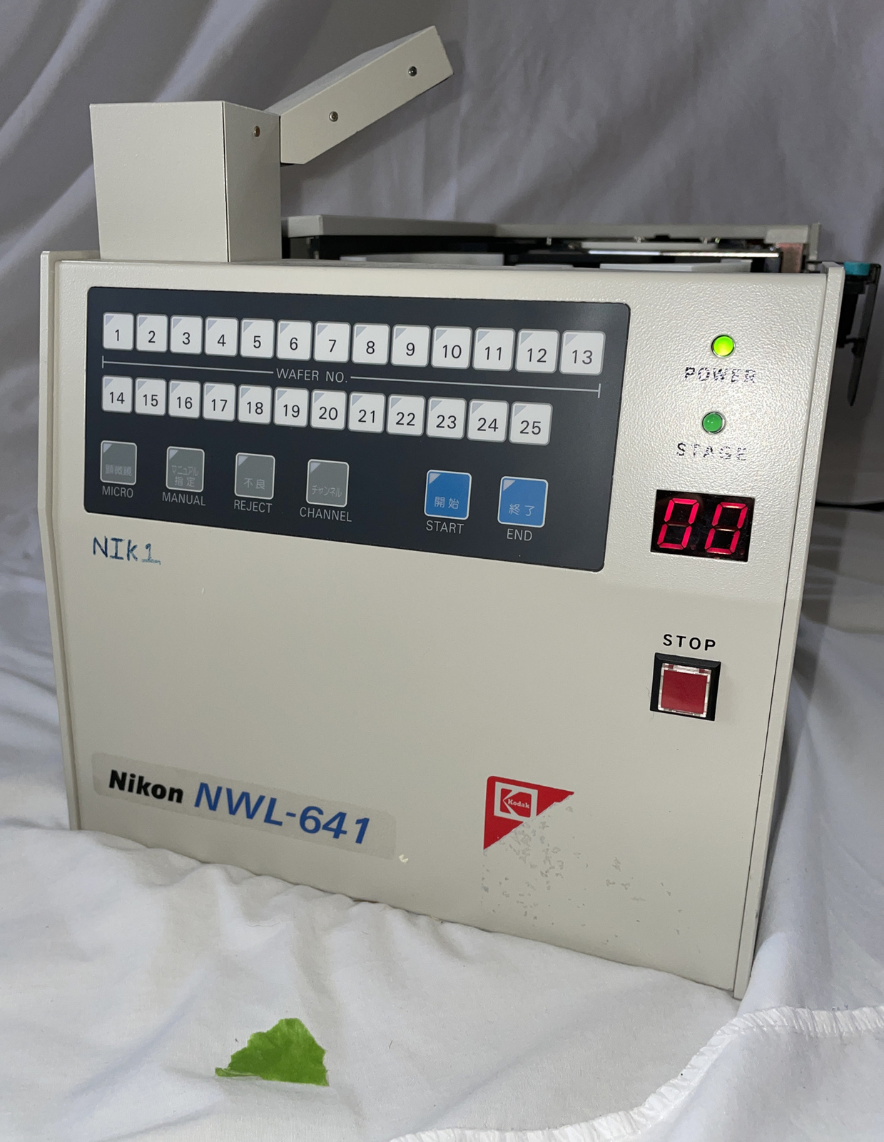 Nikon Wl-2 Wafer Loader Nwl-641 SN 200040 for sale online | eBay