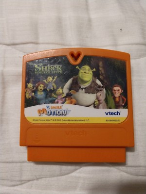 VTech V.Smile V-Motion Dreamworks SHREK FOREVER AFTER Game NEW 4-6 ...