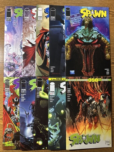 Spawn #350 351 352 353 354 355 356 357 358 359 COVER B Variant Spears Lot Run | eBay