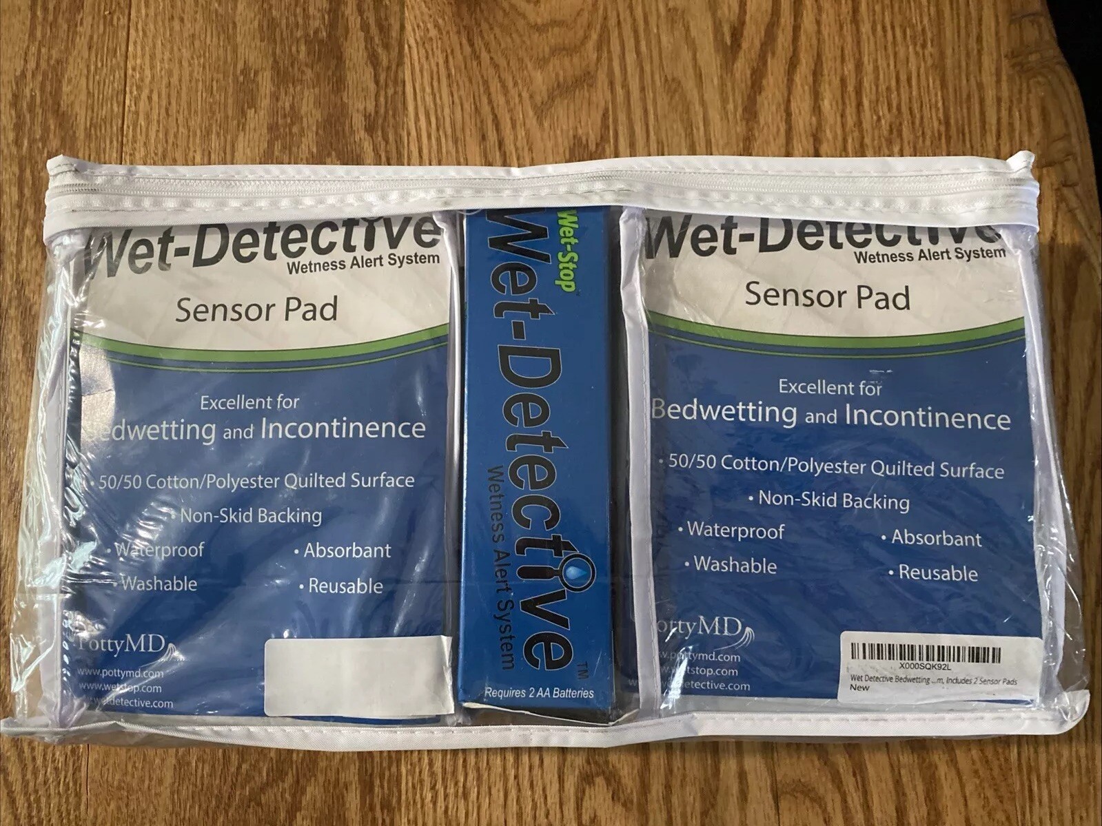 Wet-Detective Incontinence Alert System (Alarm + 2 Sensor Pads) | eBay