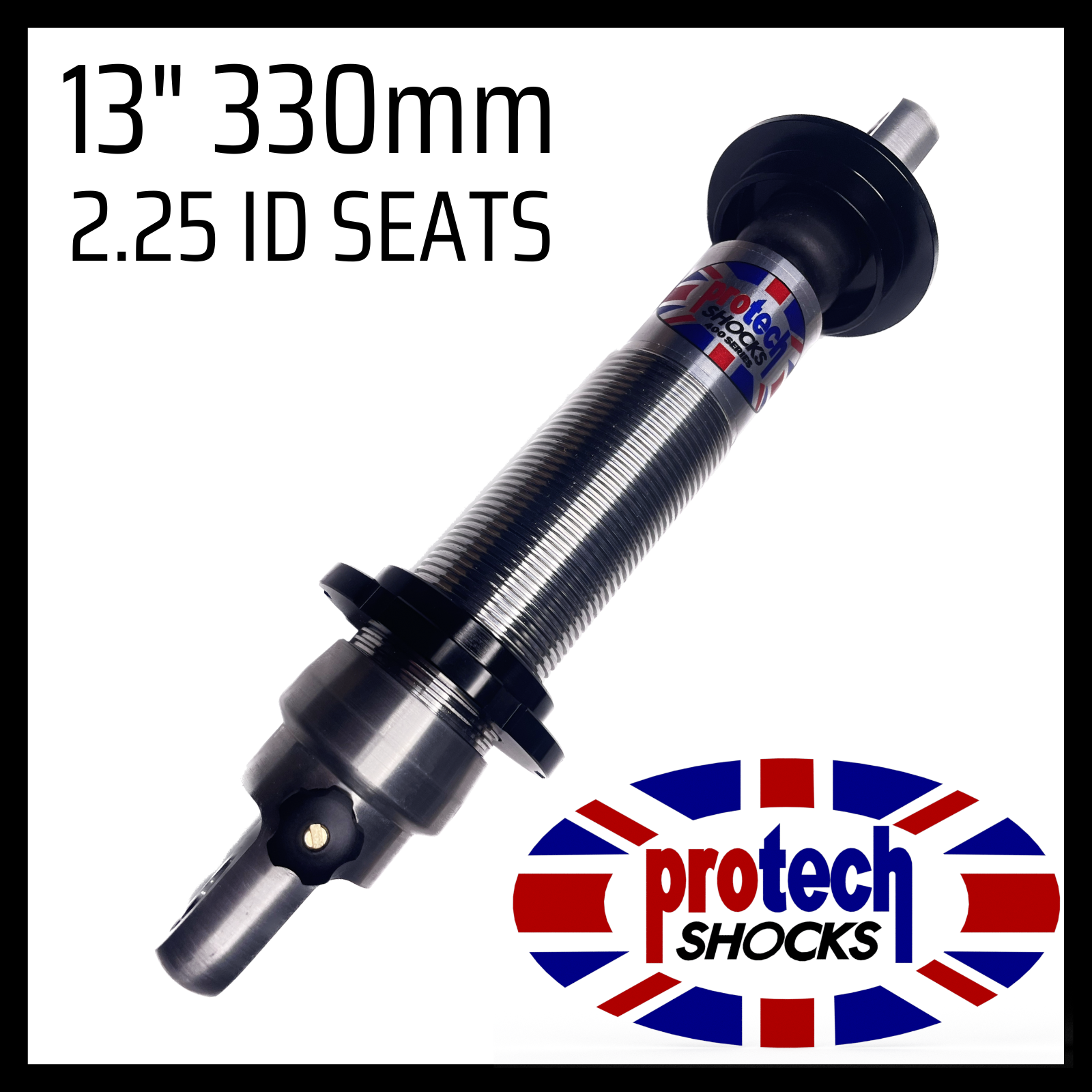 13" 330mm Open 2.25" Spring ID Bearing Shock Absorber Coilover Protech ...