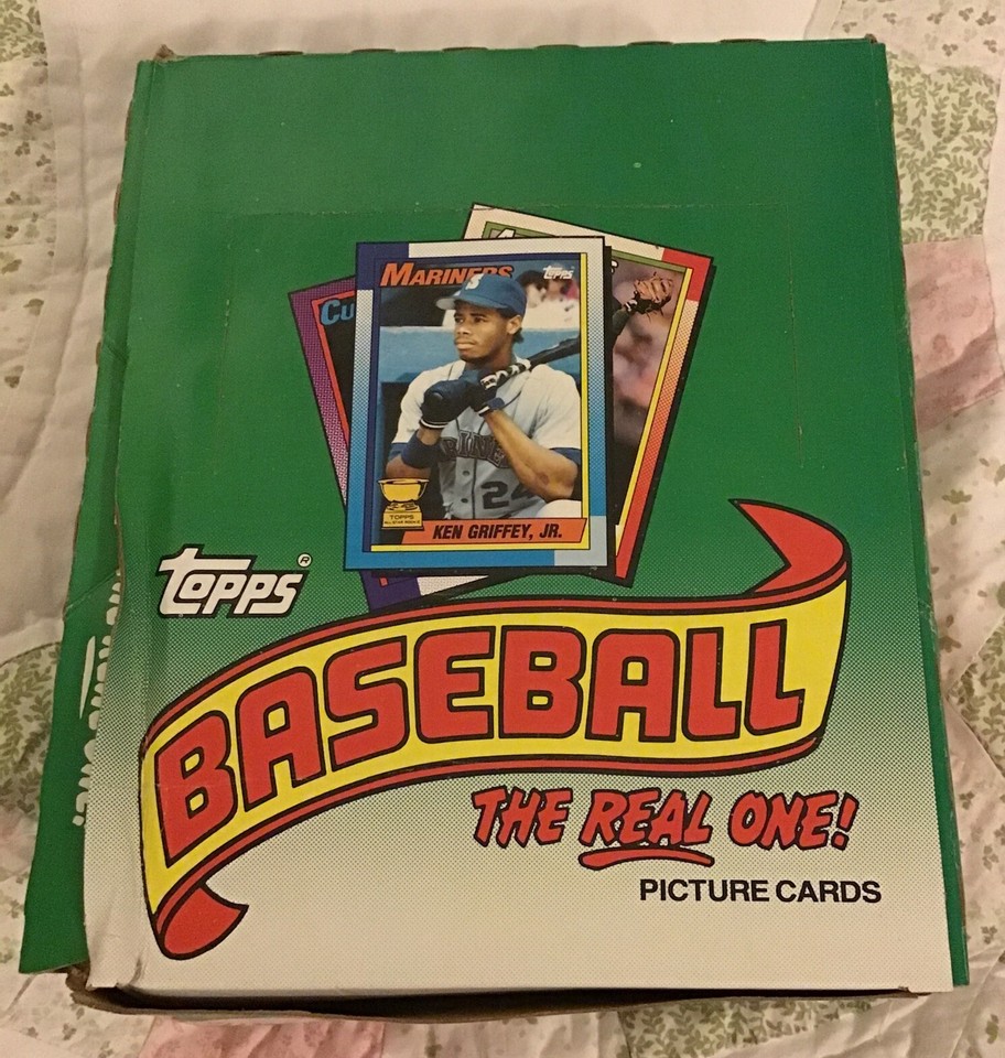 1990 Topps Baseball 24 Factory Sealed Rack Packs 45 Cards 1 All Star ...