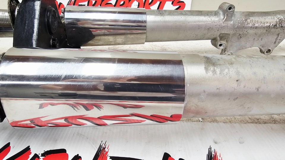 1996 HARLEY FLH ELECTRA GLIDE OEM HD Forks Front End Suspension Triple ...
