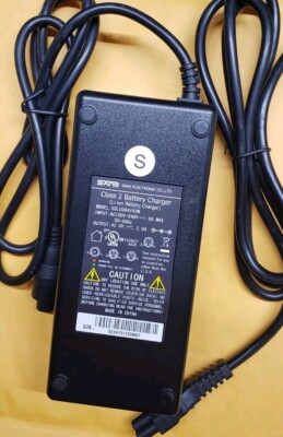 🔥PWT33016 - 42V 2A SV 5-pin Li-Ion Charger for 36V Joycube & Phylion ...