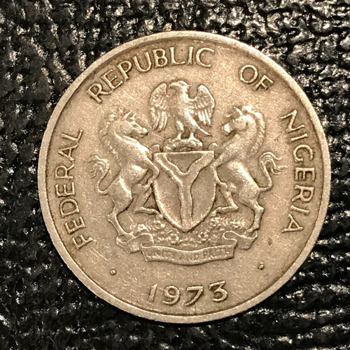 VERY NICE 1973 NIGERIA 5 KOBO COIN-MAR201 | eBay