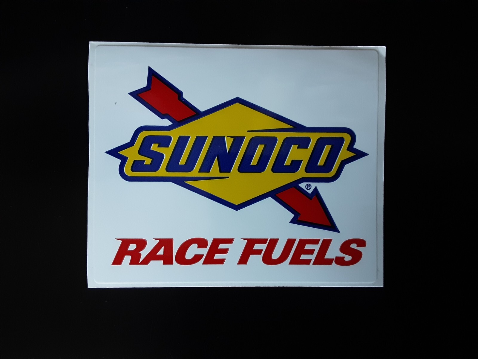 Authentic Sunoco Race Fuels Decal Sticker | eBay