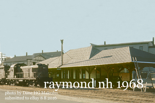 Boston & Maine RR 1505 Raymond NH oct 1968 | eBay
