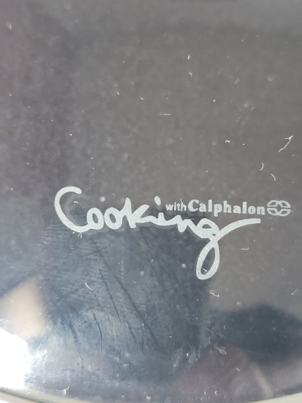 Cooking with Calphalon Lid Tempered Glass 7" Rubber Grip Stainless | eBay