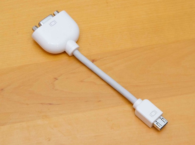 Genuine Apple Mini VGA to VGA Monitor Adapter Cable For iBook, iMac | eBay