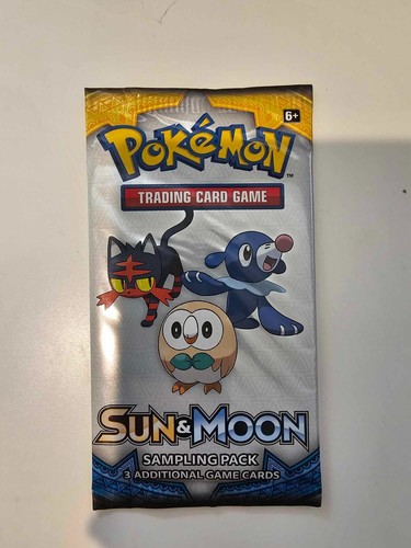1x Pokemon Sun & Moon Sampling Pack 3-Card Pack Booster Pack TCG | eBay