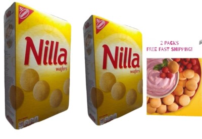 Nabisco Nilla Wafers cookies Ckassic Vanilla Cookies - 11 oz. - 2 pk ...