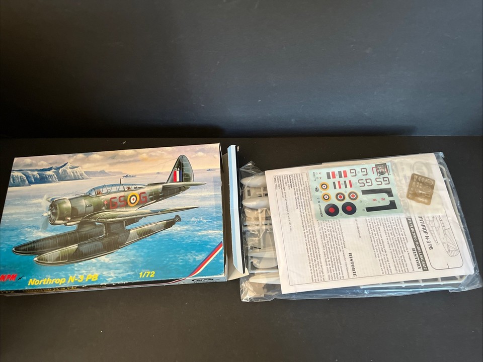 MPM NORTHROP N-3 PB 1:72 Model Kit #72038 New Open Box Sealed Parts ...