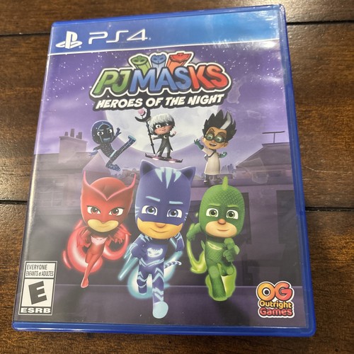 RARE Sony PlayStation 4 PS4 PJ Masks Heroes of The Night Kids Game ...