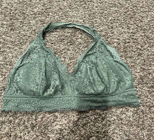 Aerie lace Halter Style bralette size XL | eBay