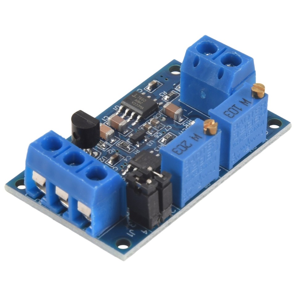 Current To Voltage Module 0/4-20mA To 0-3.3V 5V 10V Voltage Transmitter ...