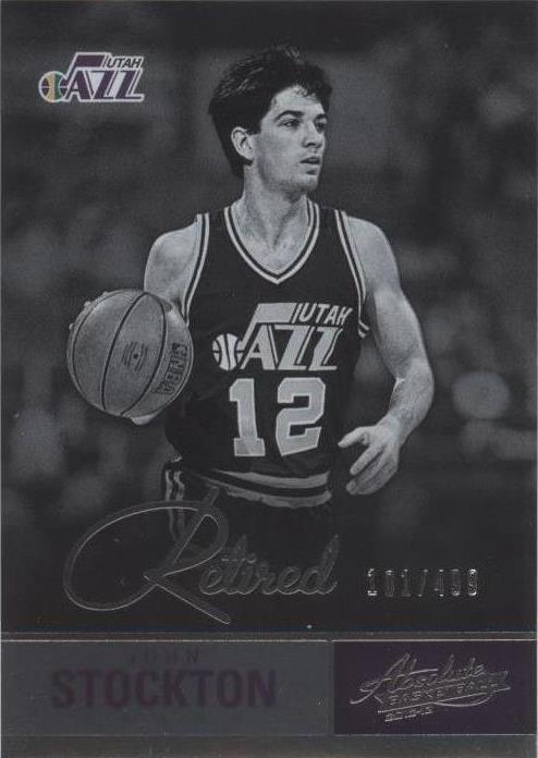 2012-13 Absolute - Retired John Stockton #147 /499 for sale online | eBay